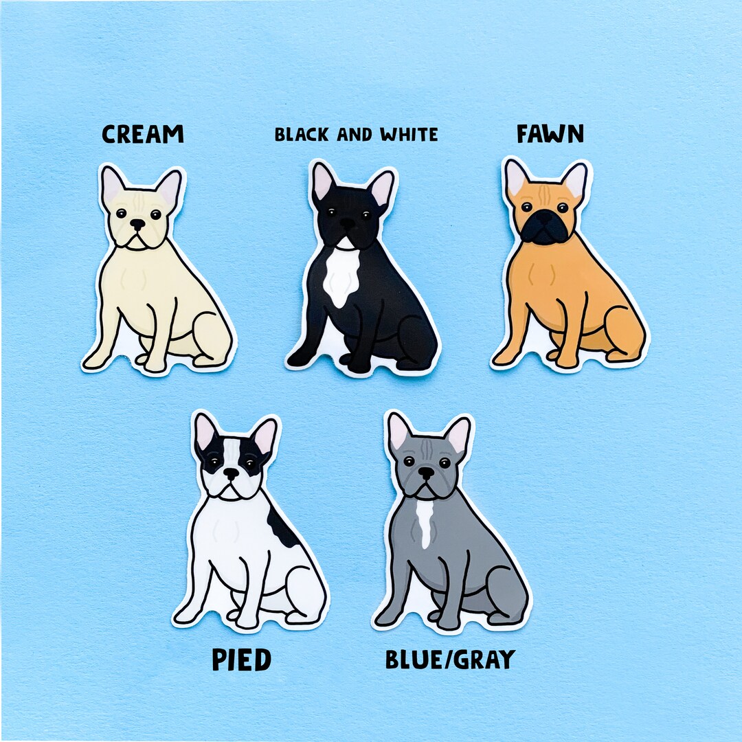 Frenchie Sticker French Bulldog Sticker Frenchie Mom Frenchie Dad ...