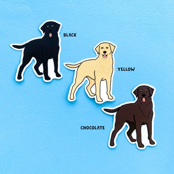 Labrador Retriever Bumper Stickers - Etsy
