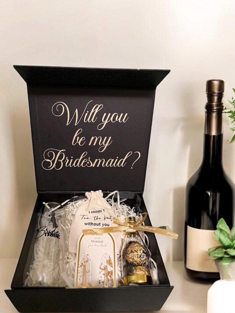 Bridesmaids/matron/maid of Honor Proposal Boxes - Etsy