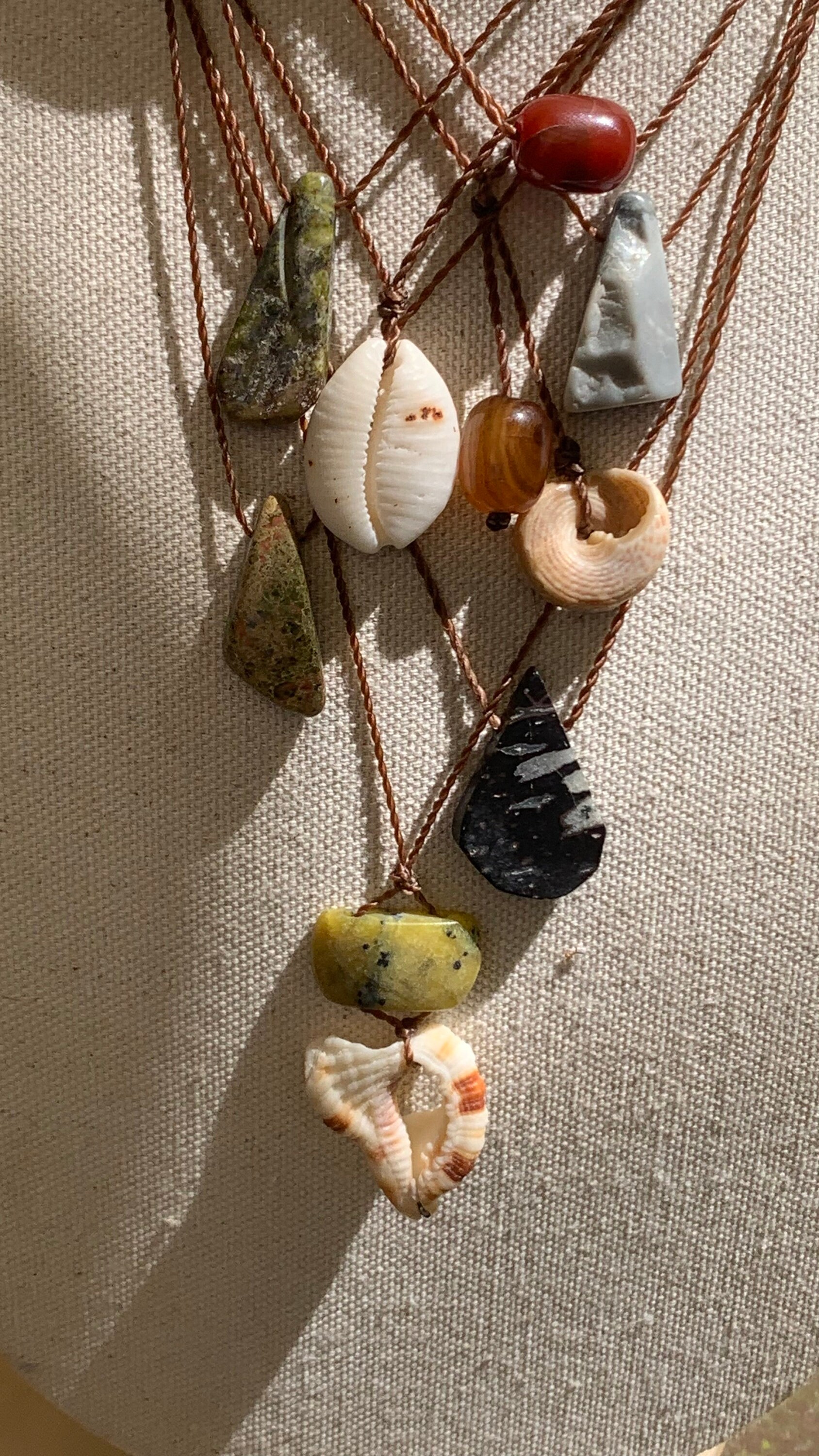 Twisted Rope Necklace Hawaiian Sea Shell Jewelry Serpentine - Etsy