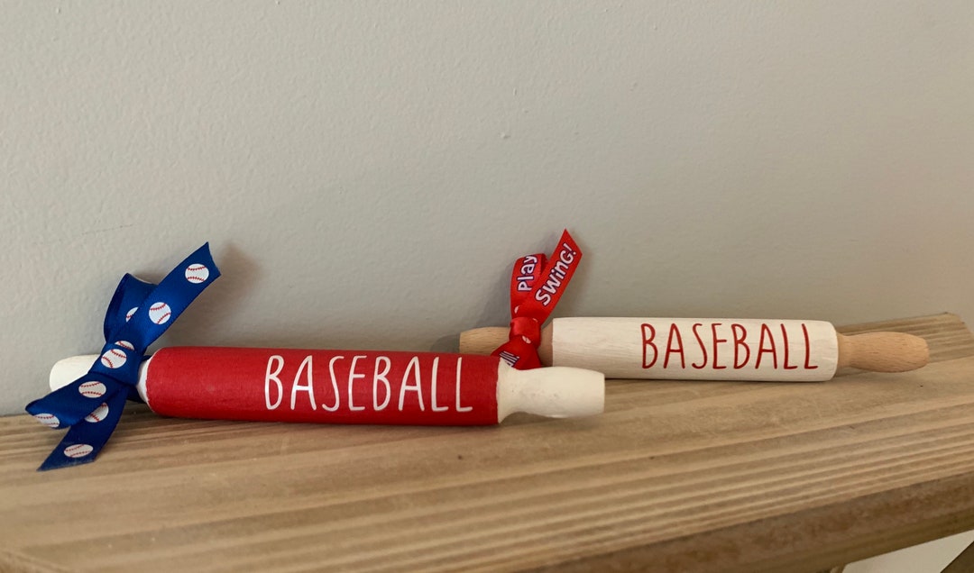 Mini Rolling Pin - Baseball - Etsy