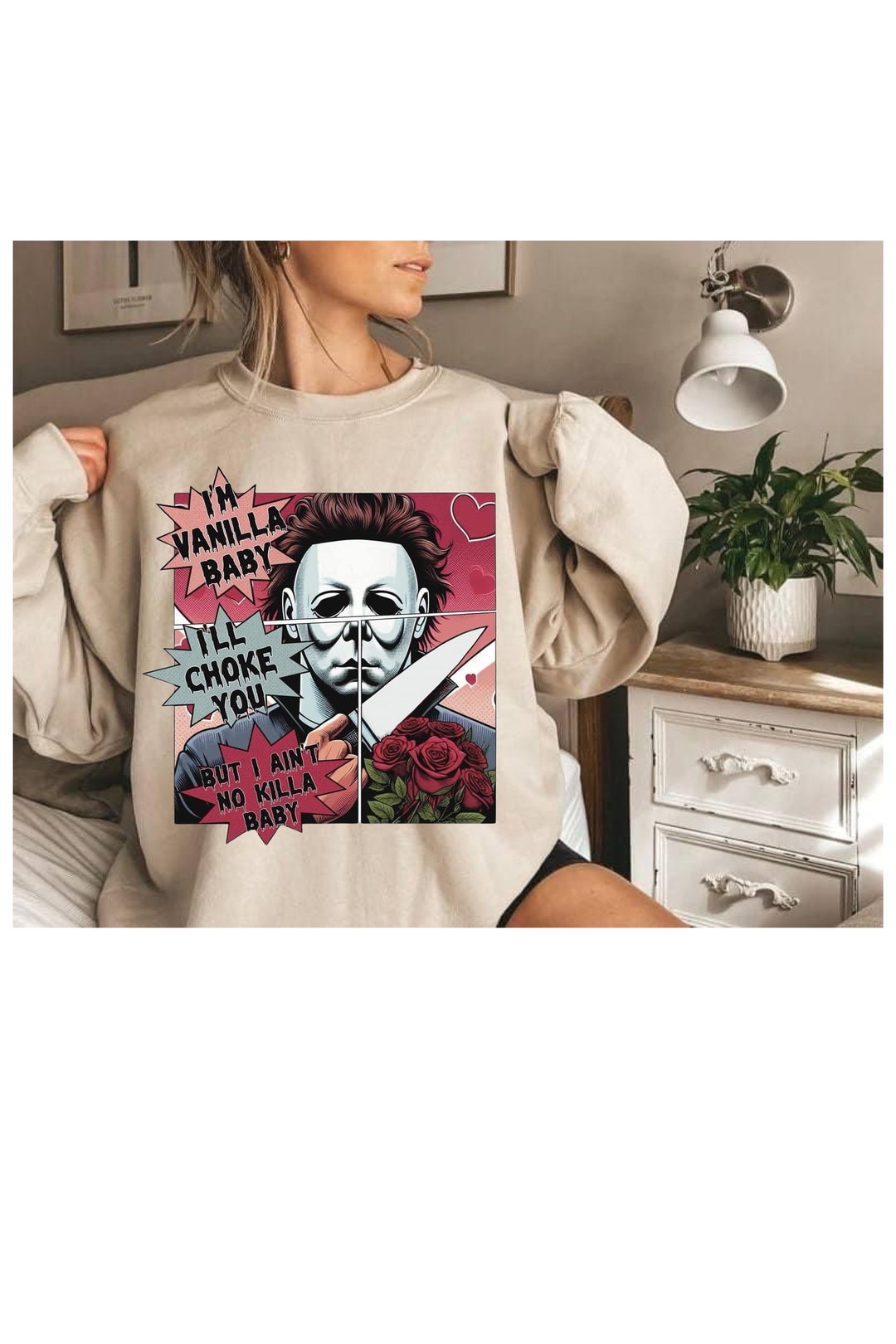 Im Vanilla Baby Michael Myers - Etsy