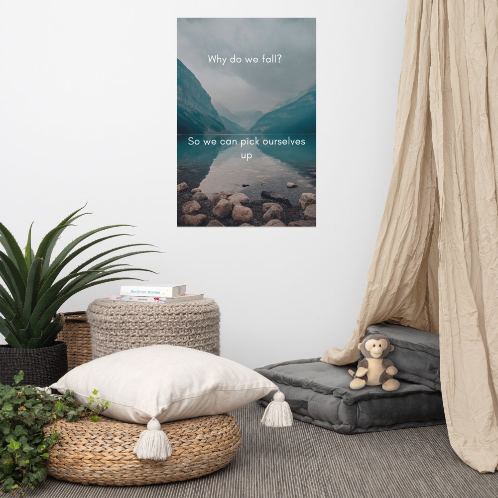 Why Do We Fall Poster