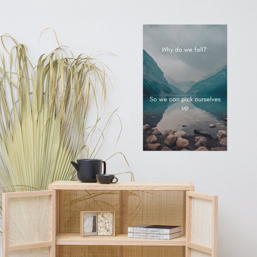 Why Do We Fall Poster