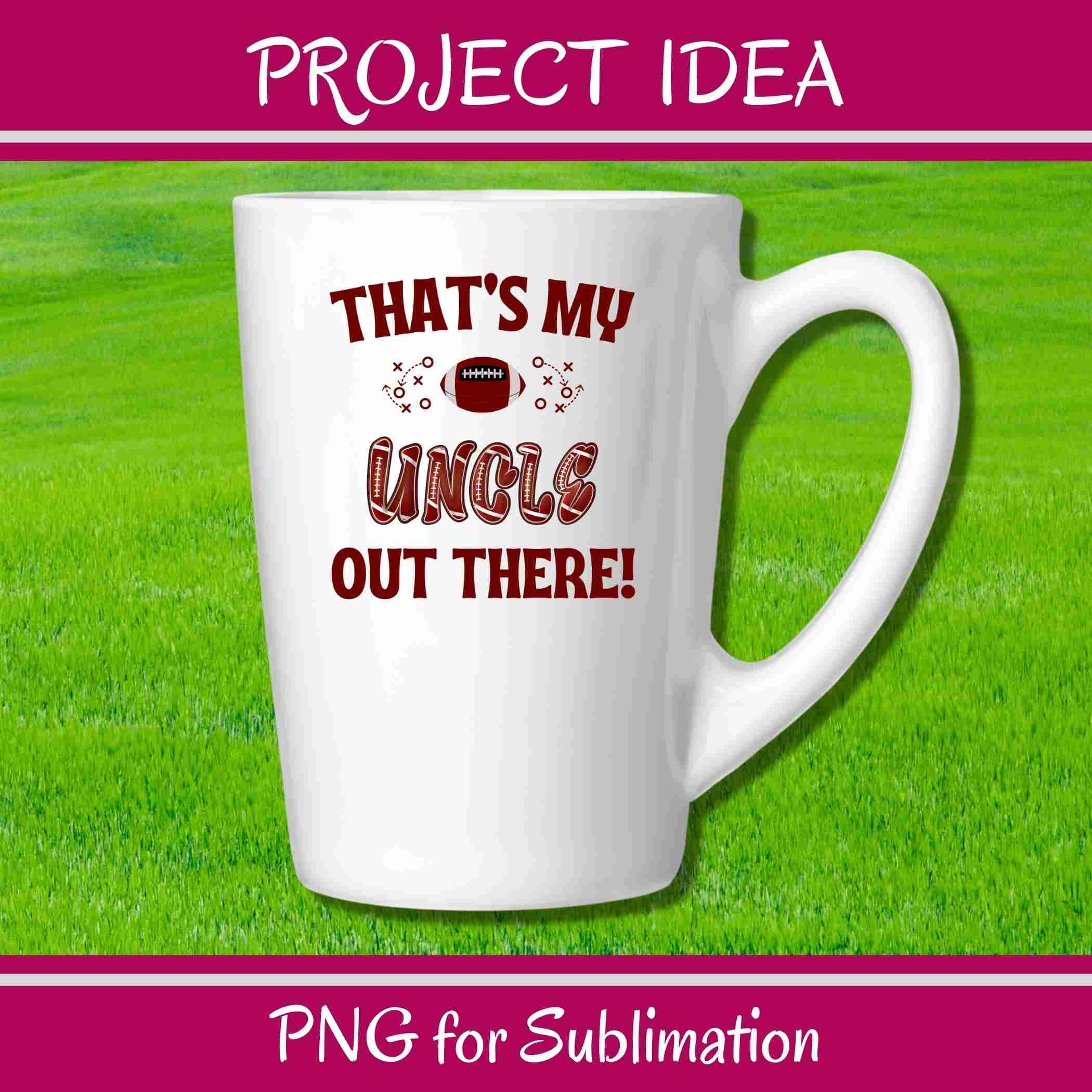 Uncle Football Player Png for T-shirt Cup Bag, Sublimation Design, Png ...