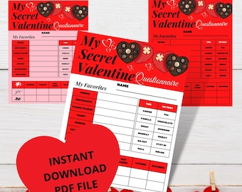 Secret Valentine | Etsy