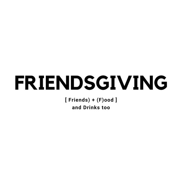 Friendsgiving - Etsy