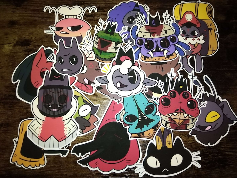 Cult of the Lamb Stickers - Etsy
