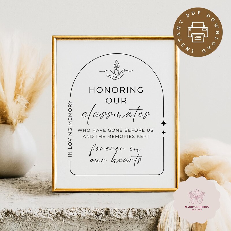 Reunion Memorial Table - Etsy