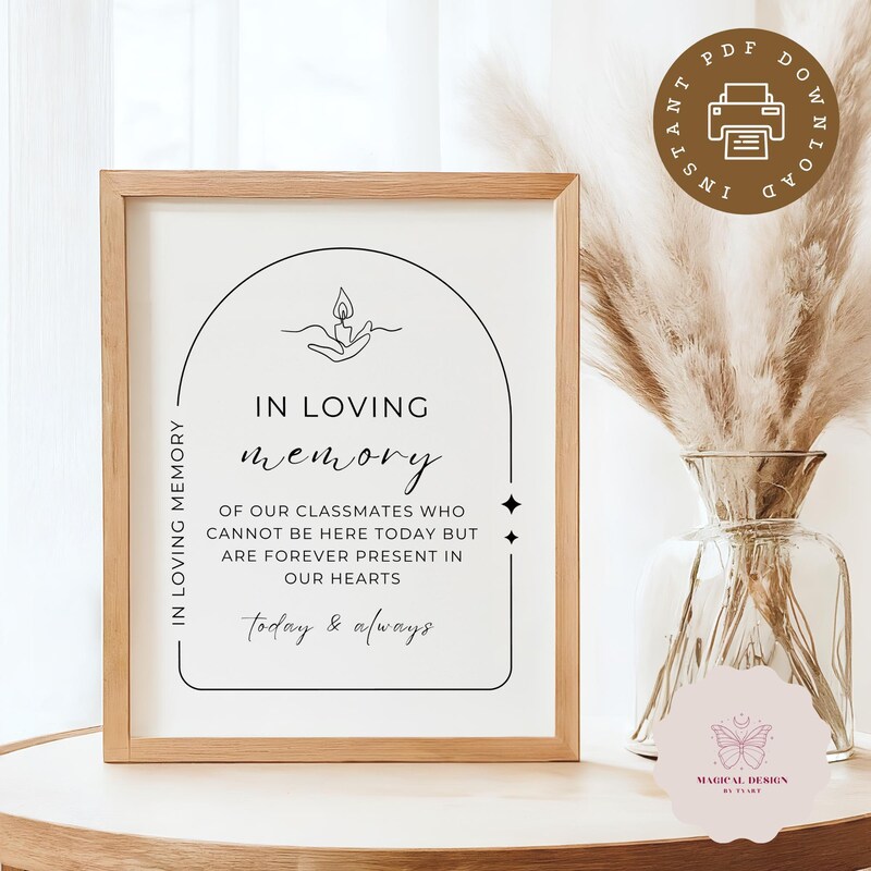 Reunion Memorial Table - Etsy