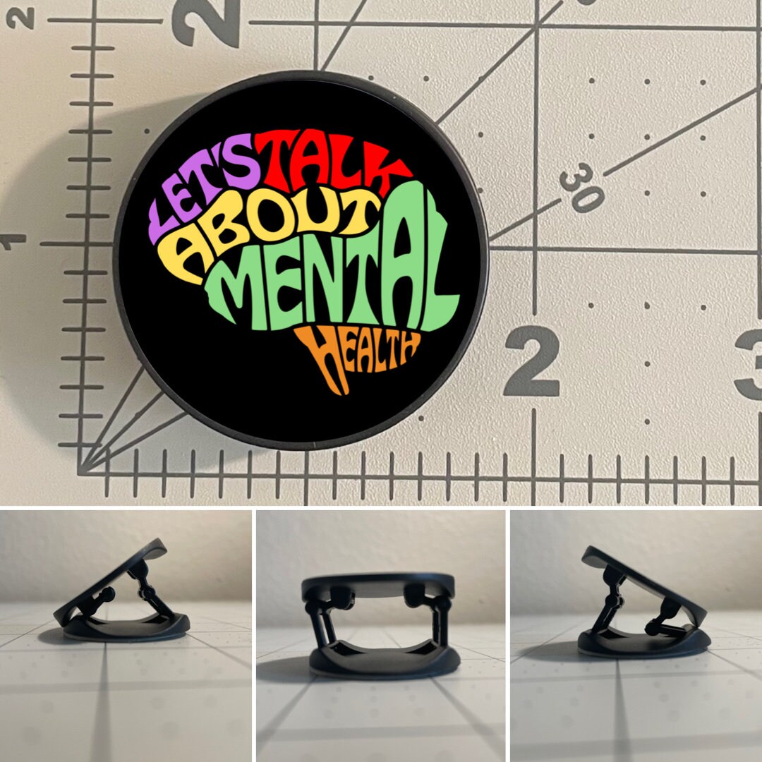 Phone Grip Phone Stand Mental Health Mental Health Matters Kids Phone ...