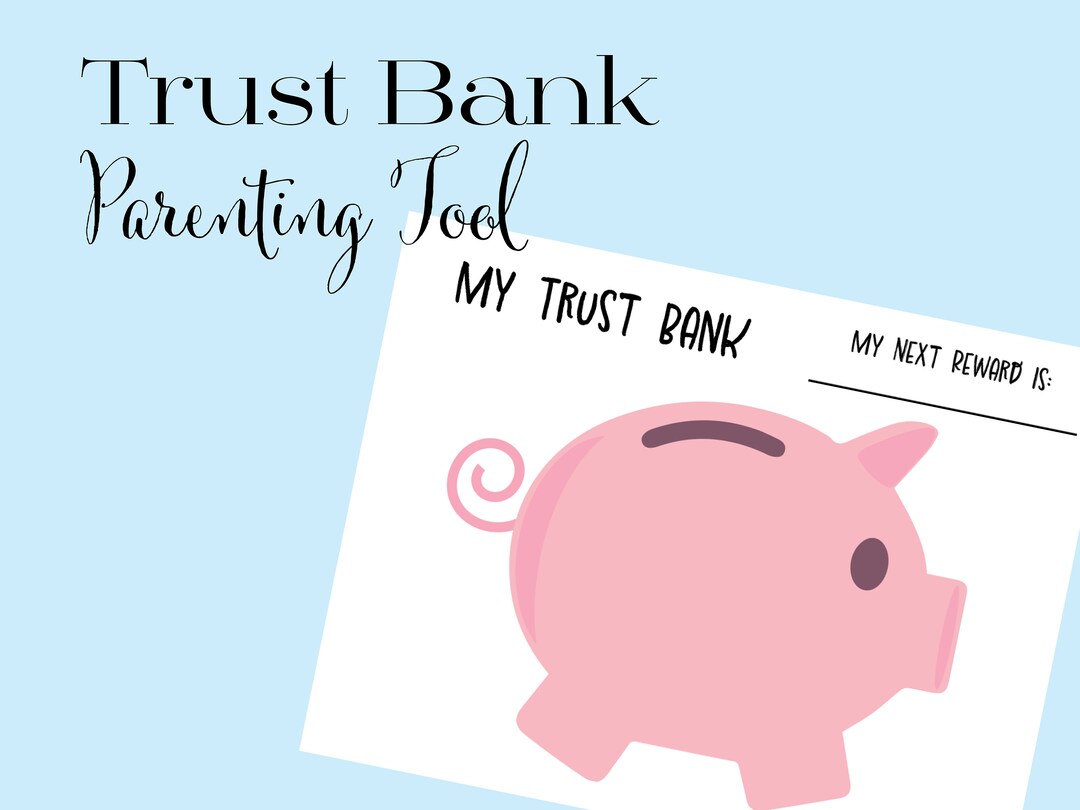 The Trust Bank: Teaching Kids About Trust, Actions, and Accountability ...
