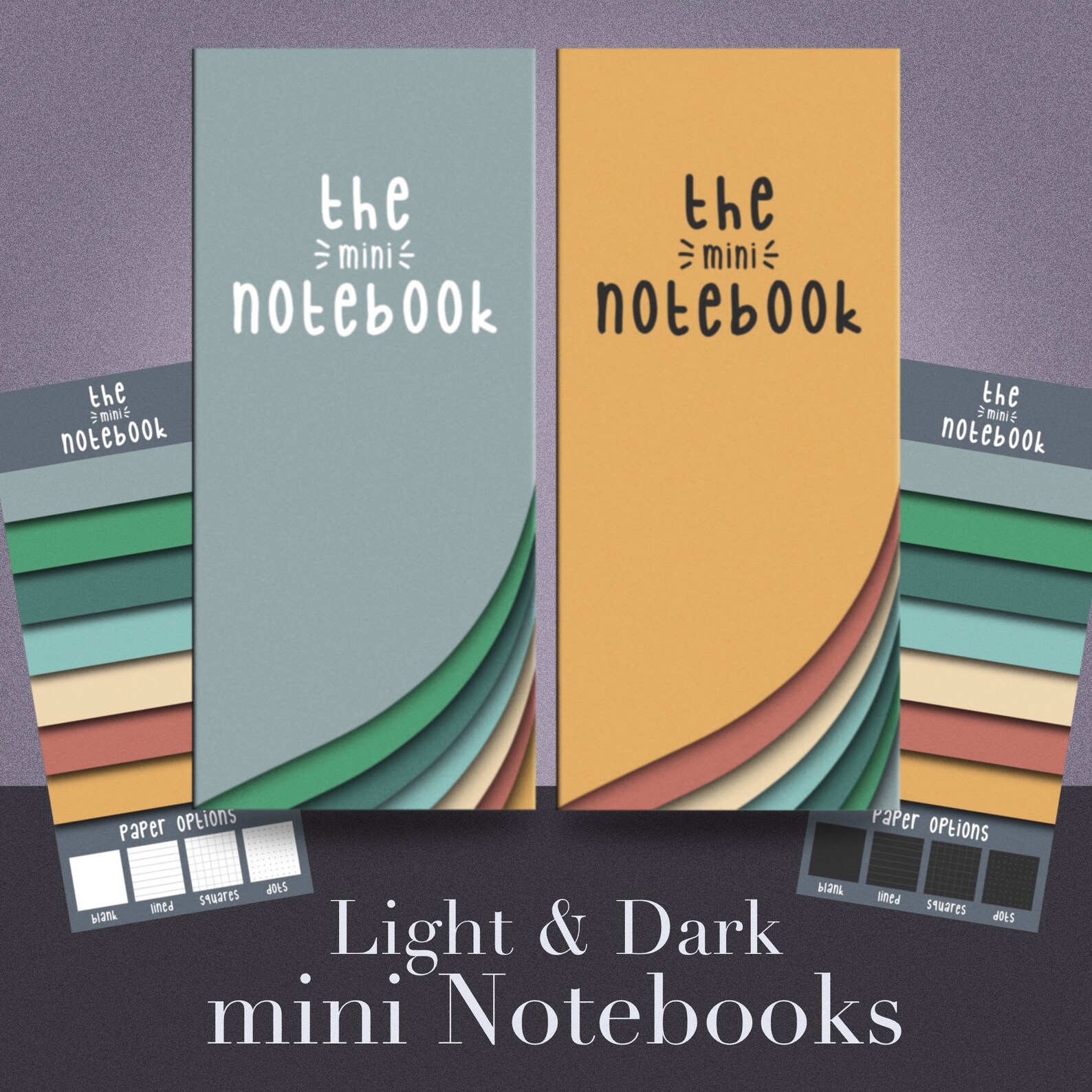 THE Mini NOTEBOOK Goodnotes PDF Mini Split Screen Notebook 7 Hyperlink ...