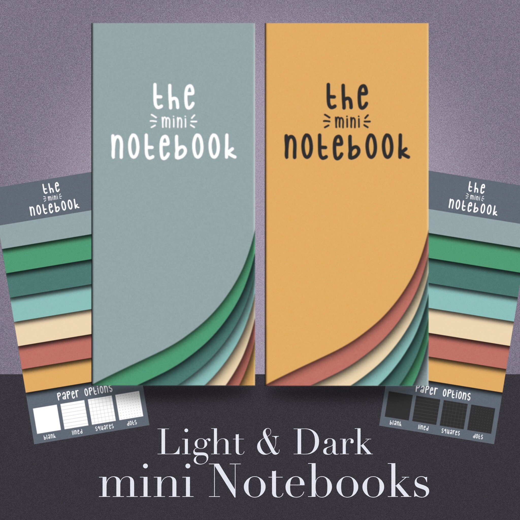 THE Mini NOTEBOOK - Goodnotes PDF - Mini Split Screen Notebook - 7 ...