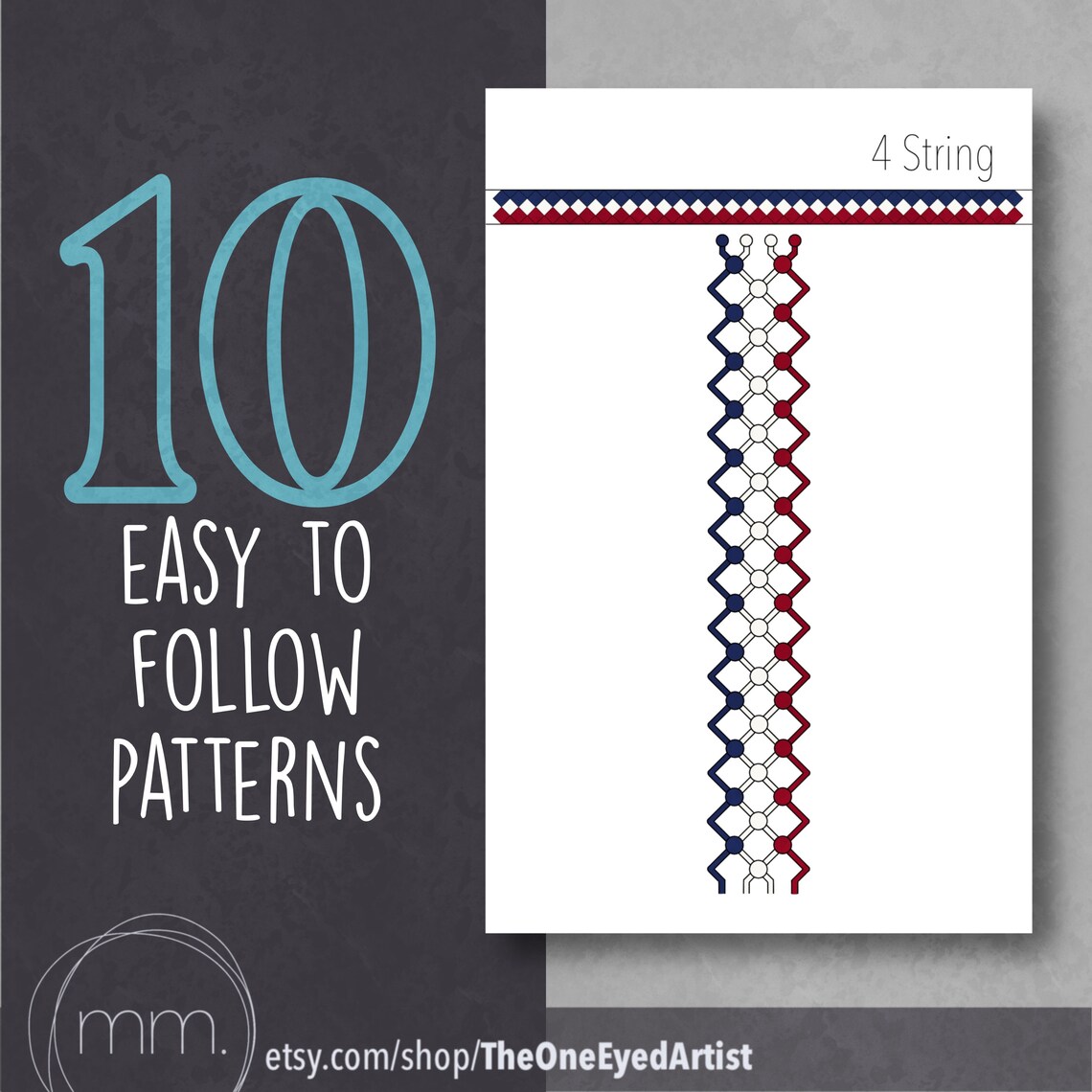 America Friendship Bracelet Pattern Book - Friendship Bracelet Kit ...
