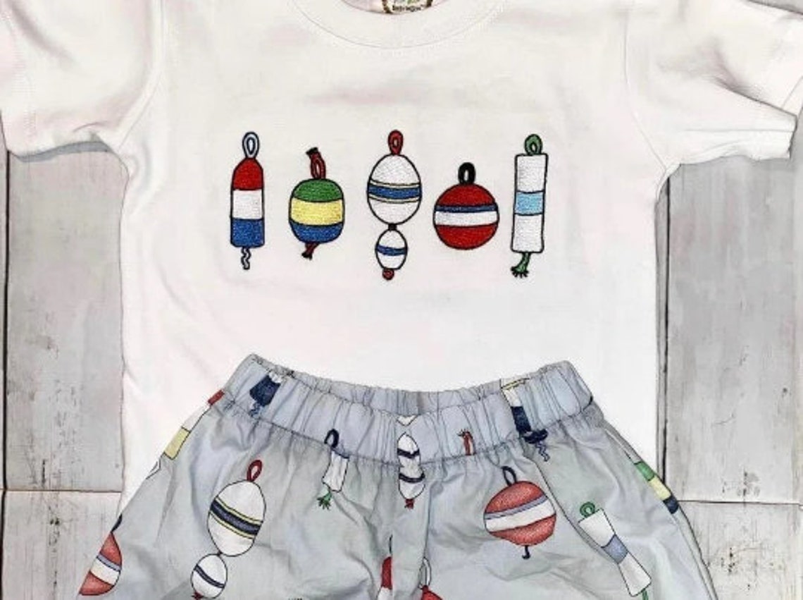 TBBC Inspired Buoy Design Heavy Fill Stitch Machine Embroidery Design ...