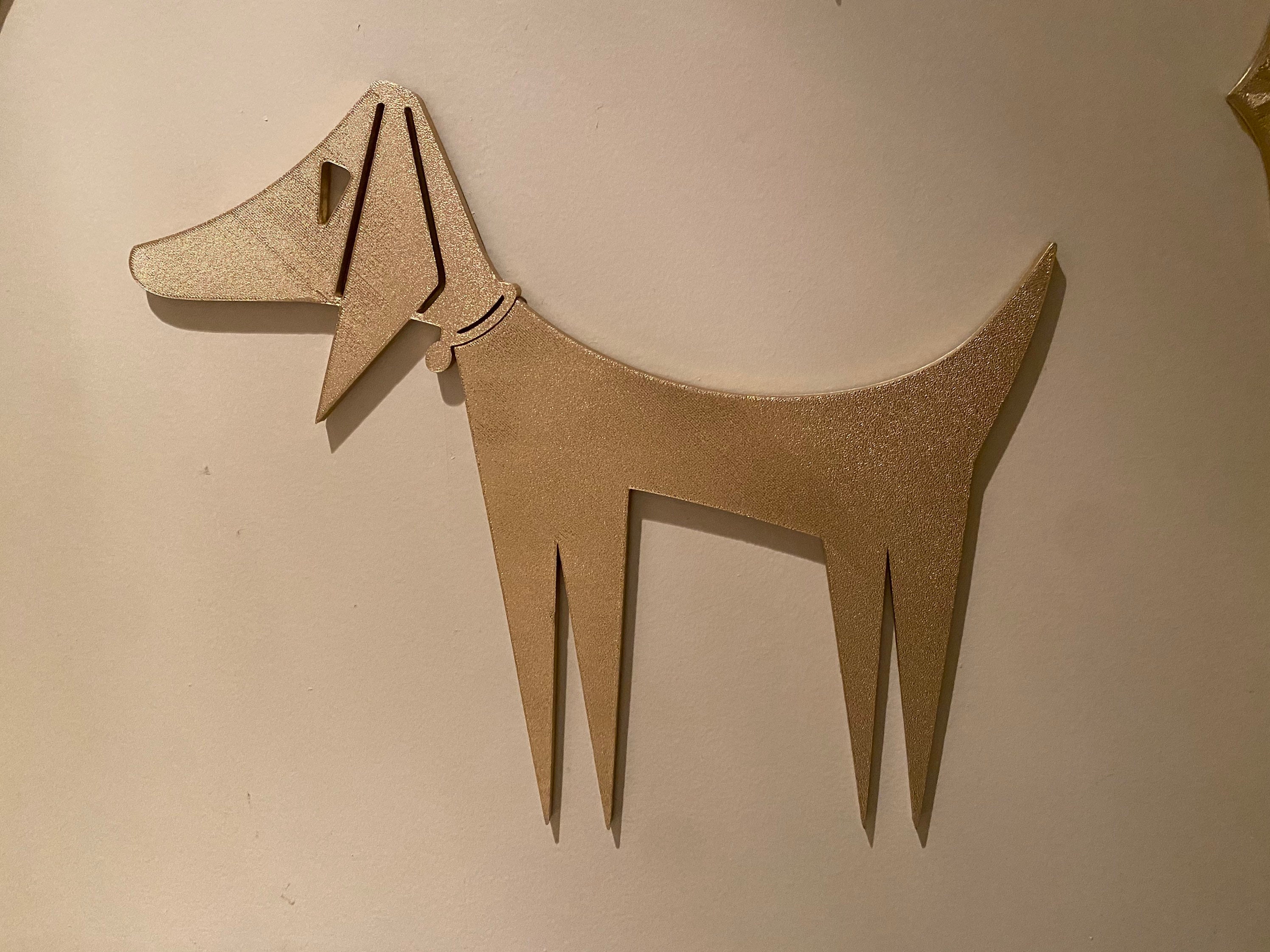 Mid Century Modern Atomic Dog With Set of 4 Eames Style - Etsy UK