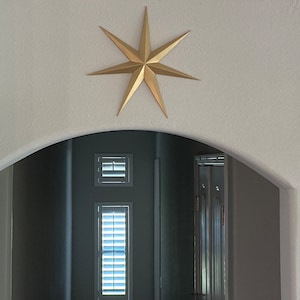 3D Printed 7-point Stars (septagram): Elegant Home Decor Wall Art ...