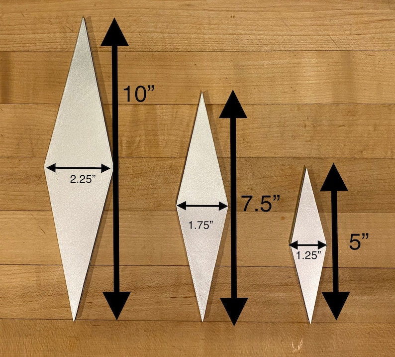 Mid Century Modern Diamonds Wall Art / Decor 3D Printed in - Etsy