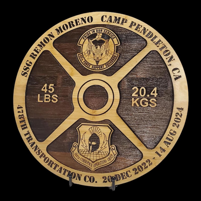 Weight Plate Wall Plaque - Etsy