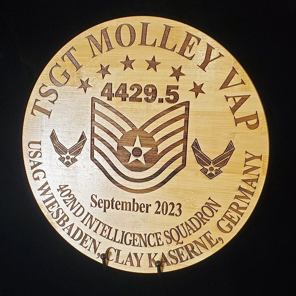 Air Force Tsgt Promotion - Etsy