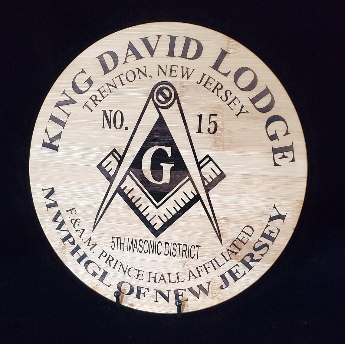 Masonic Lodge Laser Engraved Display - Etsy