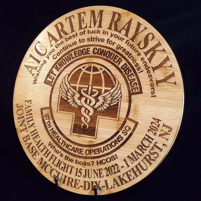 Going Away Plaque - Etsy
