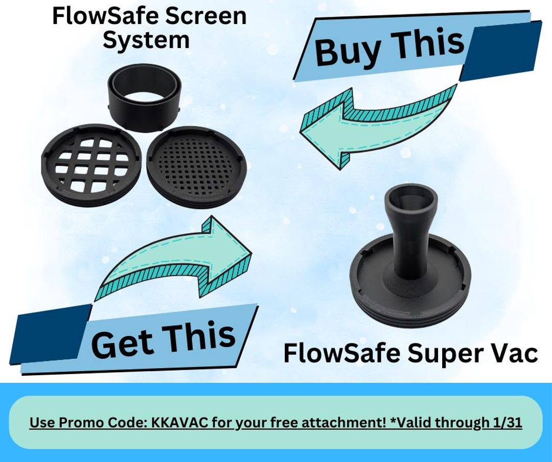 Flowsafe Screen System for Python No Spill and Fill System - Etsy