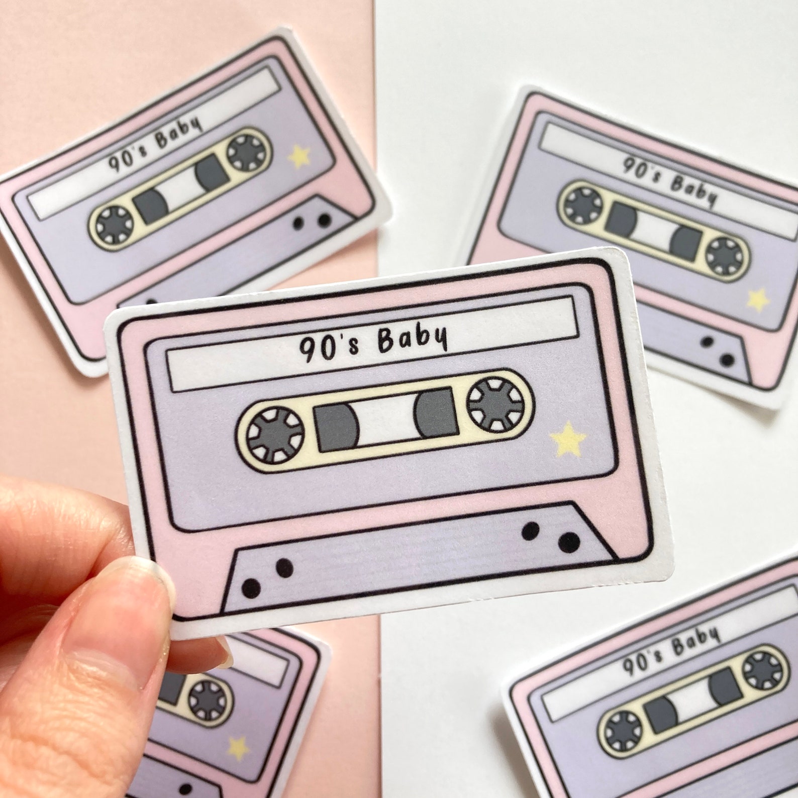 80's Baby Cassette & 90's Baby Cassette Stickers - Etsy