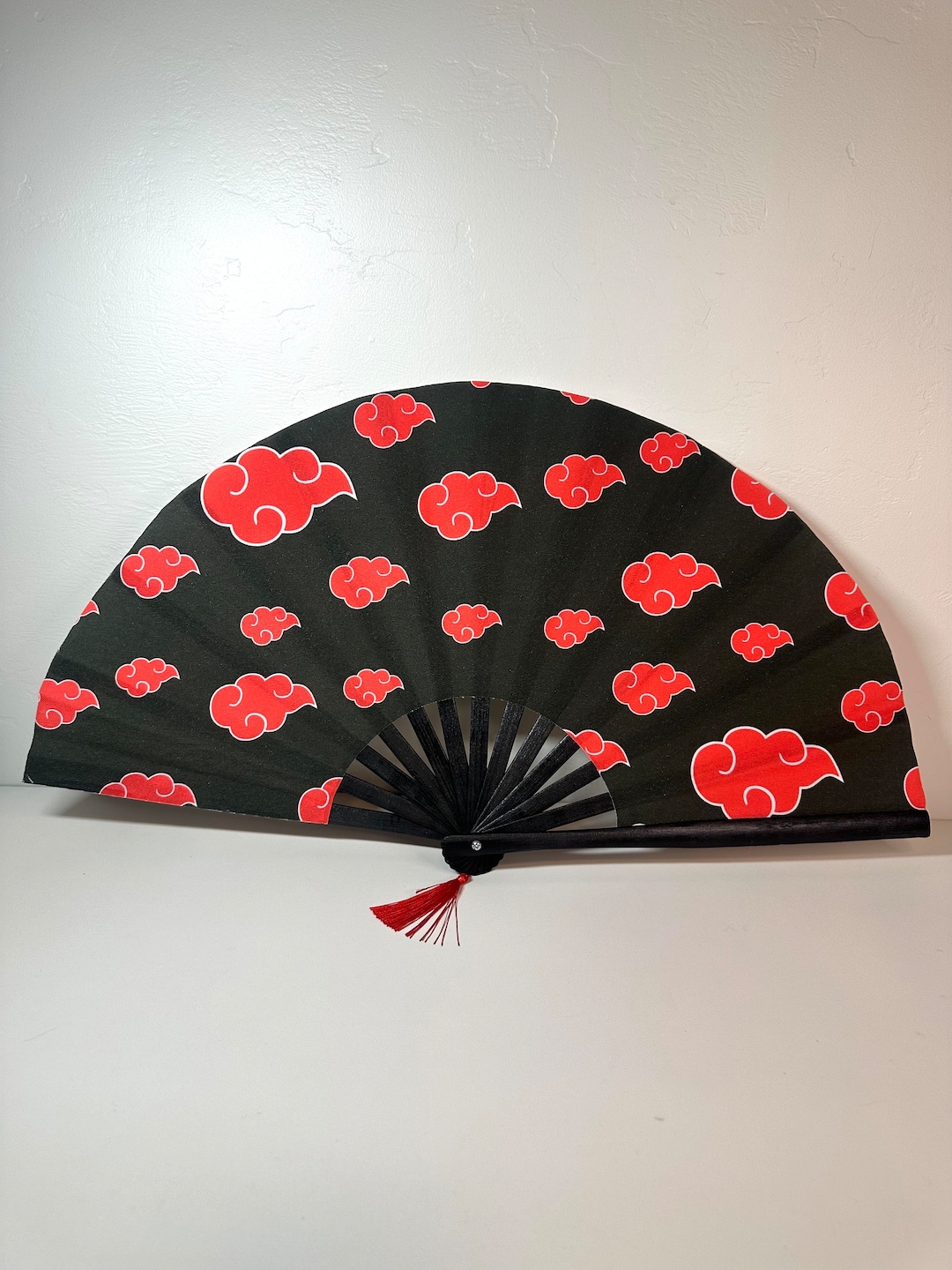 Akatsuki Fan / Large Fan / Rave Accessories / Hand Fan / Rave - Etsy