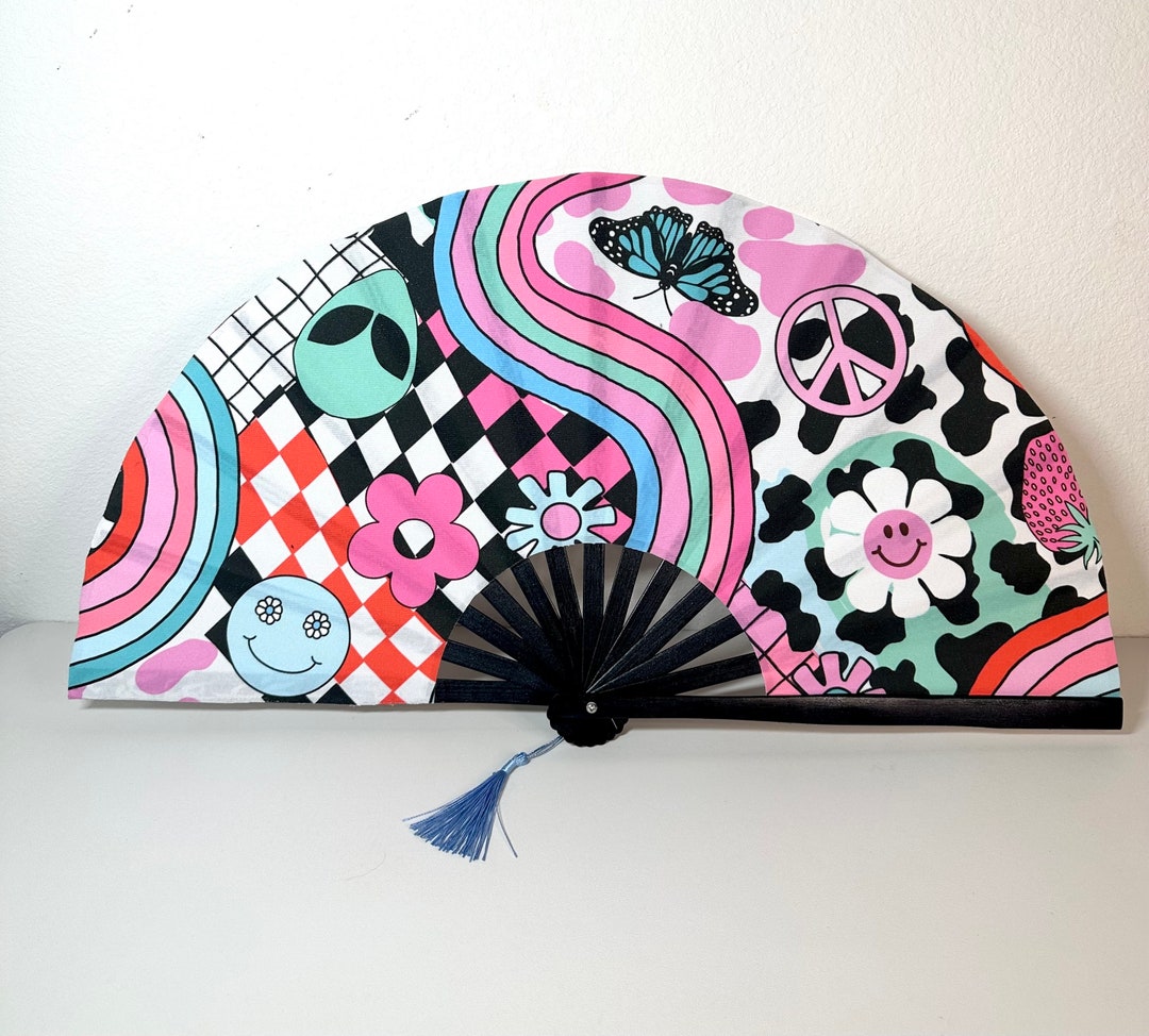 Dopamine Machine Fan Collab X Planet Disco / Large Fan / Rave ...