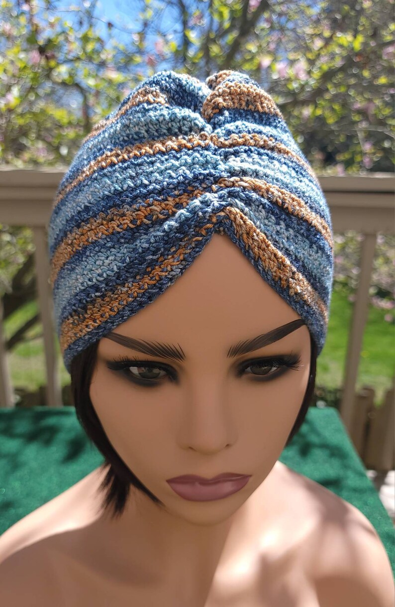Crochet Turban Crown - Designed By: La Fem Laboy Collection - Etsy