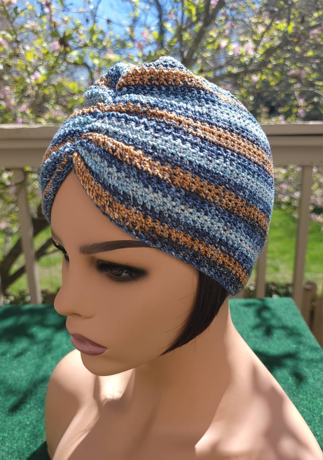 Crochet Turban Crown - Designed By: La Fem Laboy Collection - Etsy