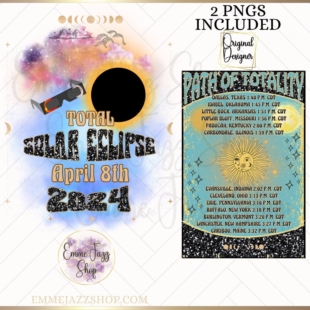 Solar Eclipse Png Solar Eclipse 2024 Png Eclipse 2024 Png Retro Eclipse ...