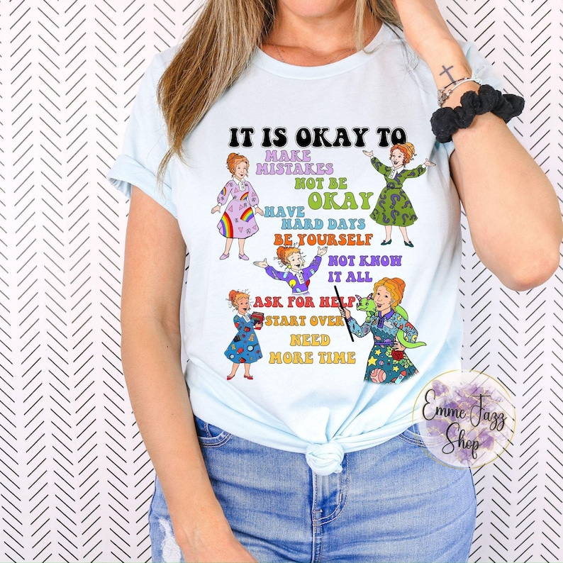 Ms. Frizzle Magic School Bus T-shirt: Teacher Back to School Shirt - Etsy