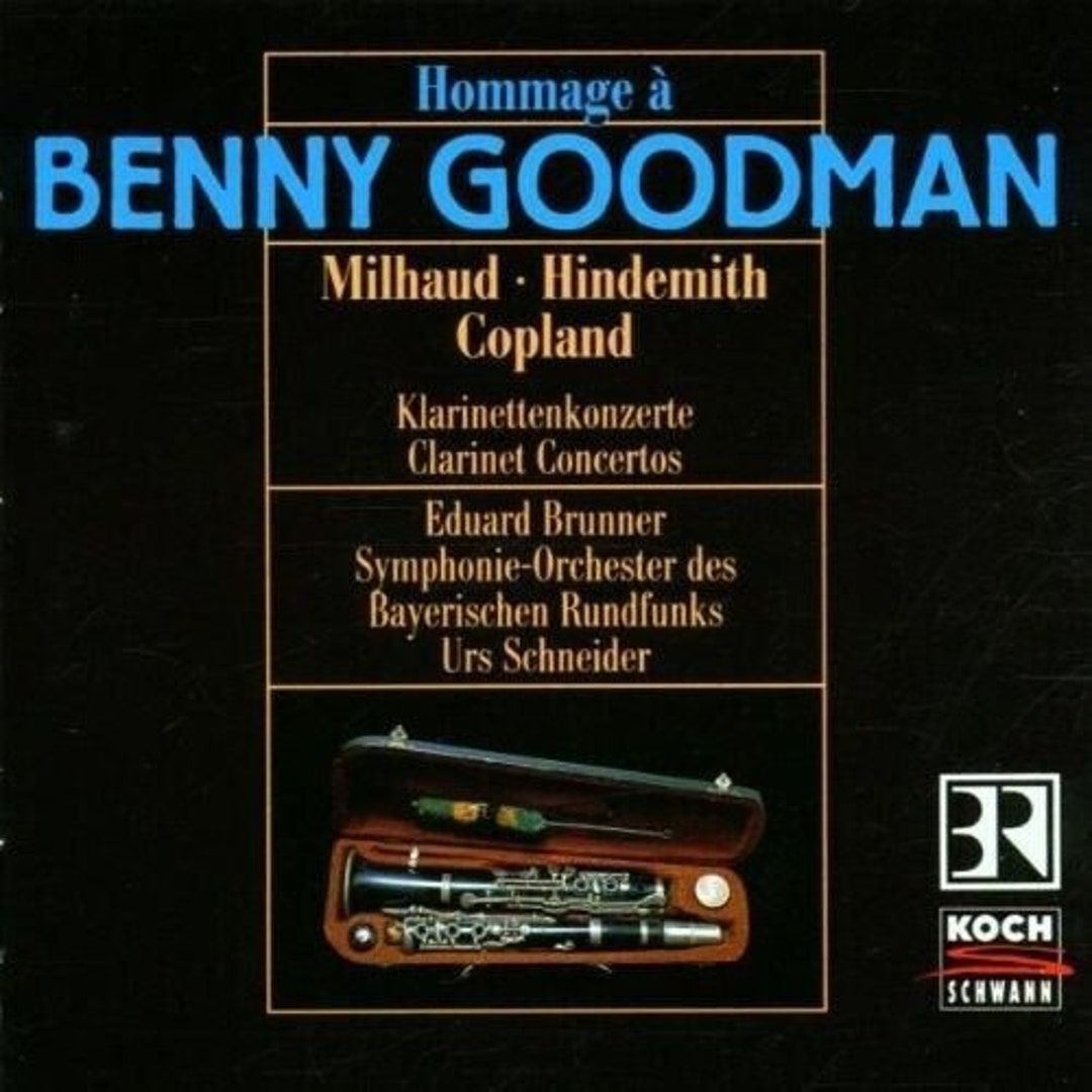 Hommage à Benny Goodman by Eduard Brunner CD, Oct-1992, Koch Schwann - Etsy