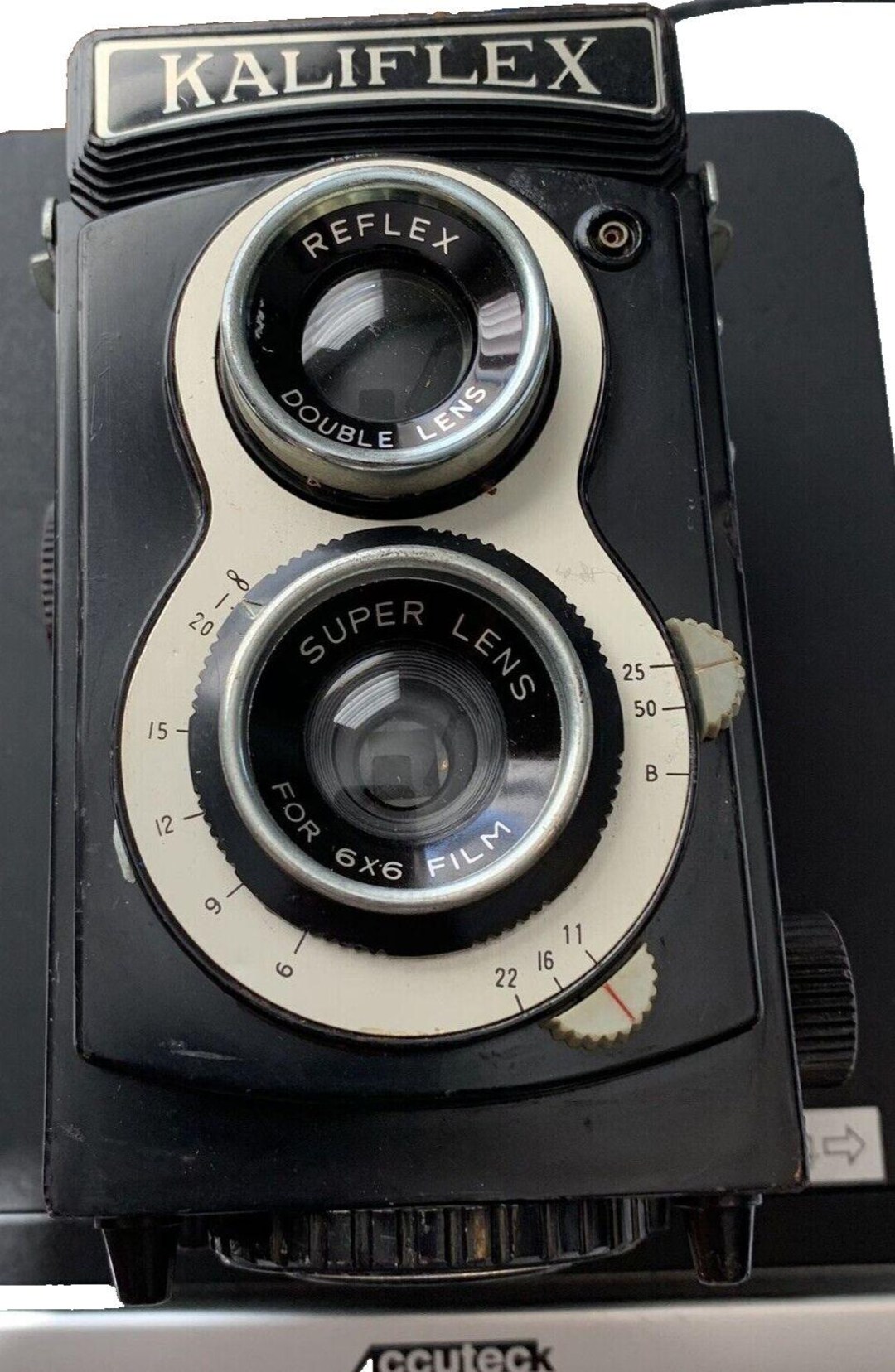 Kalimar 120 Twin Lens Reflex 66 Camera 75mm F:3.5 Lens / Medium Format ...