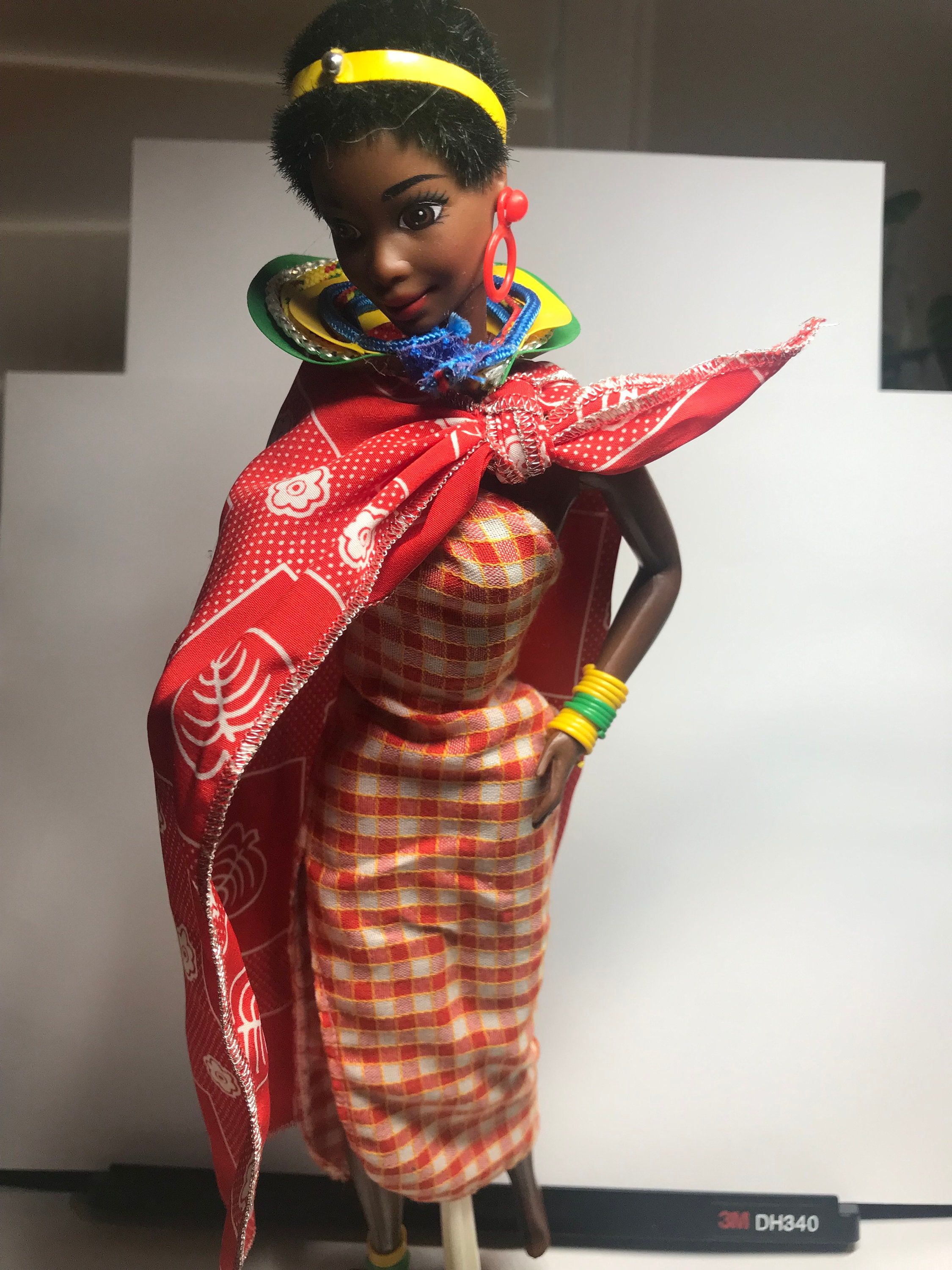 African Traditional Kenyan Dressed Doll, Rare - Etsy