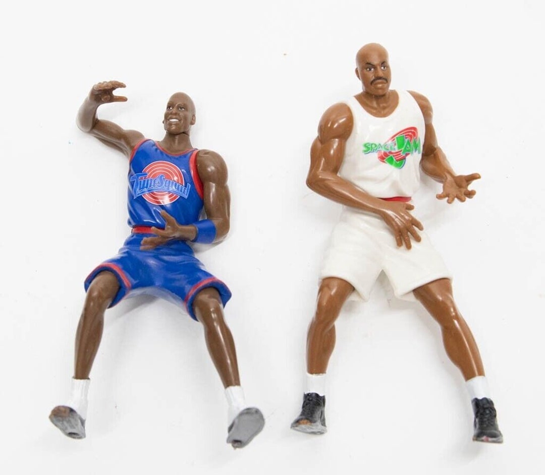 1996 Space Jam Charles Barkley and Michael Jordan Action Figures - Etsy