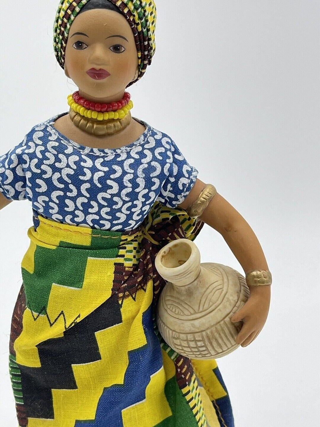 Porcelain African Doll - AVON International Adama From Nigeria 1990 ...