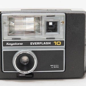Vintage Keystone Everflash 10 Instant Loading Electronic Flash Camera ...