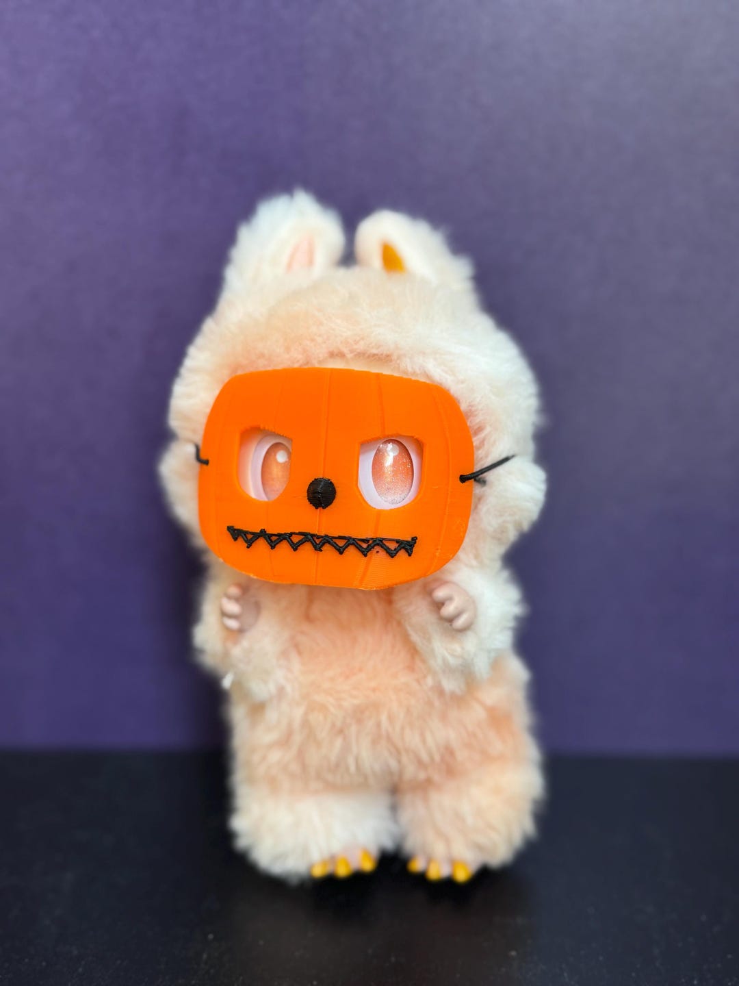 Pumpkin Mischief Mask for Labubu - Etsy