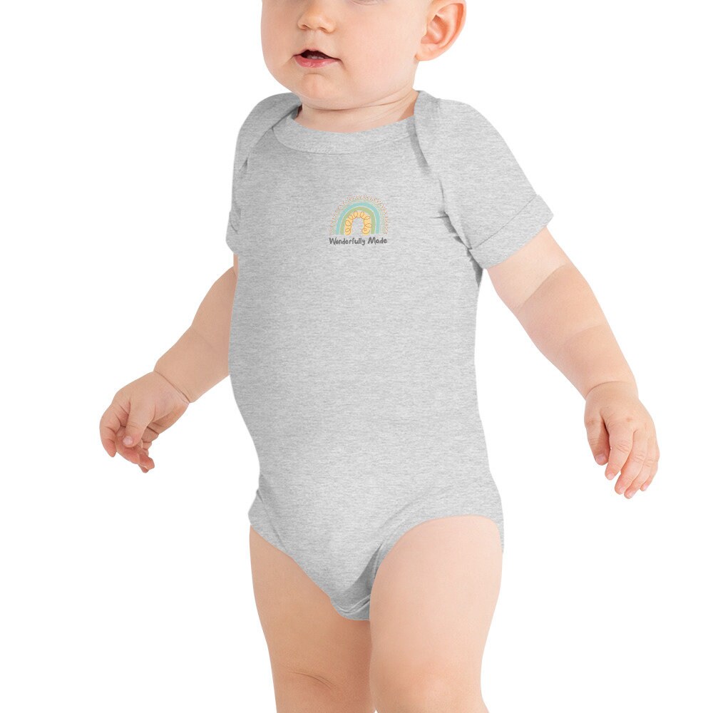 Wonderfully Made Baby One Piece - Etsy