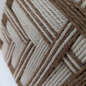 Jute Wall Decoration Set of 3, Ecofriendly- Handmade , Wool Thread Wall ...