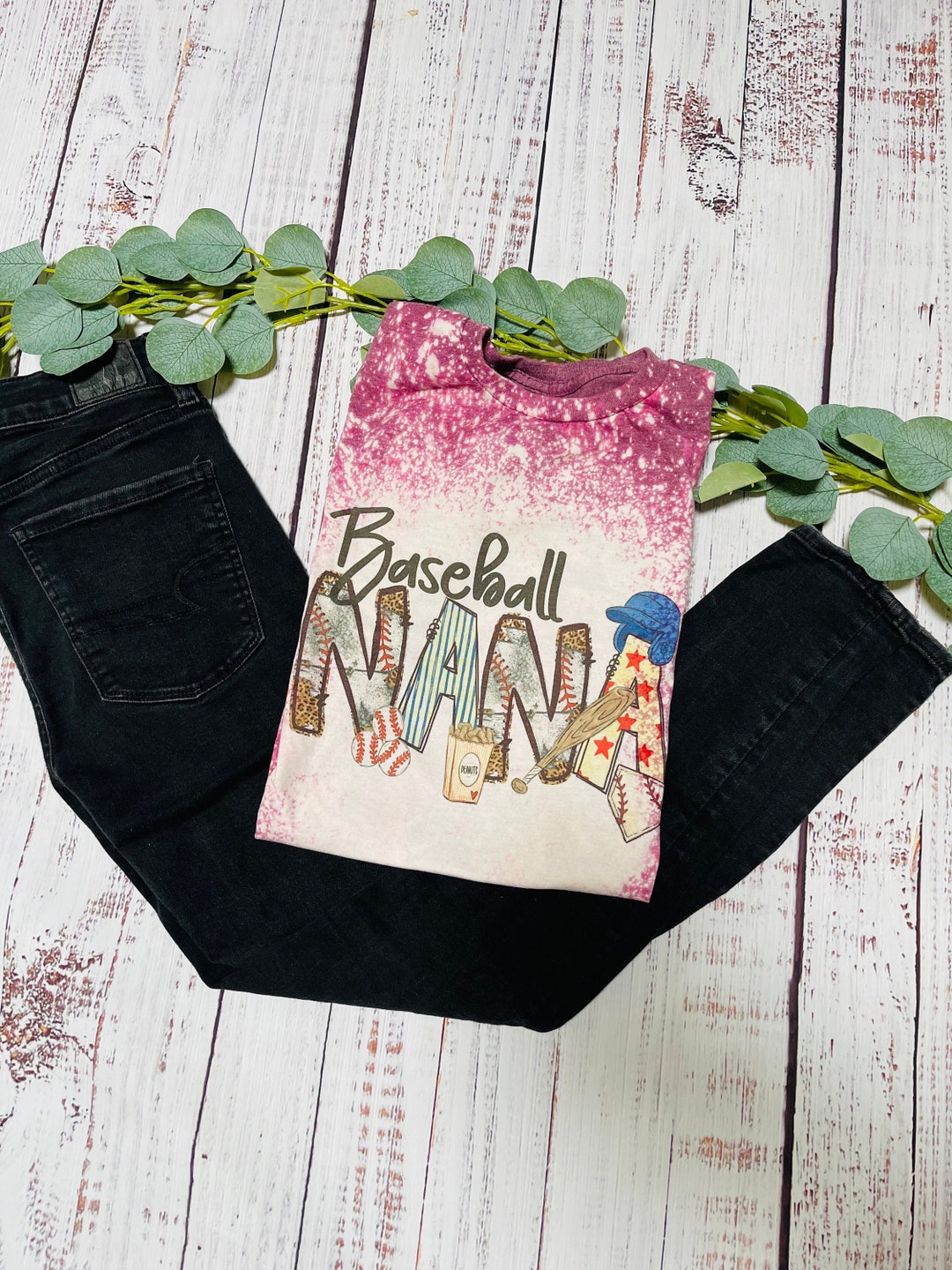 Baseball Nana Shirt - Etsy