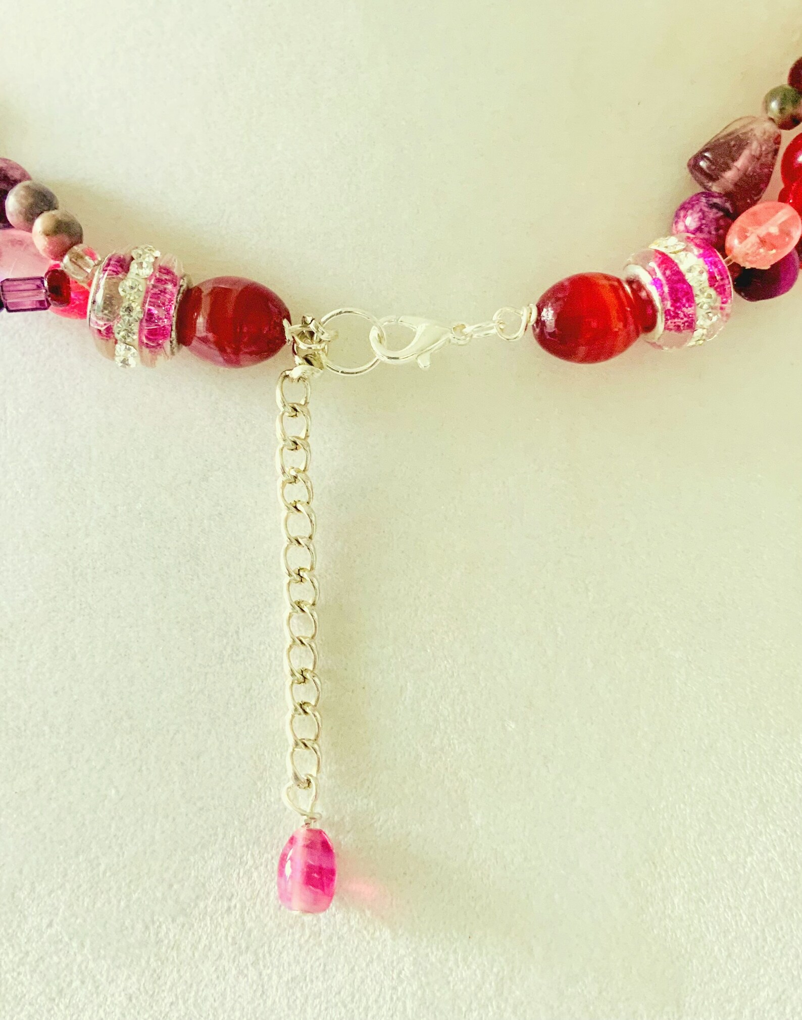 Multi Reds Scar Cover Twisted Neck Scar Necklace - Etsy
