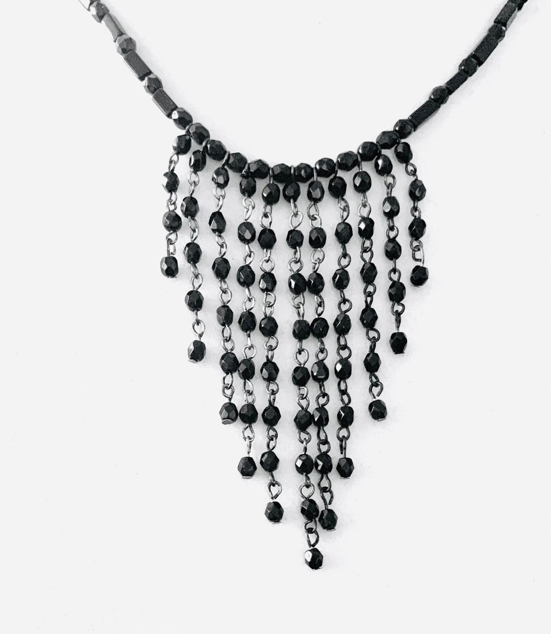 Scar Jewelry Cardiac Chest Scar Necklace. Beautiful Black - Etsy