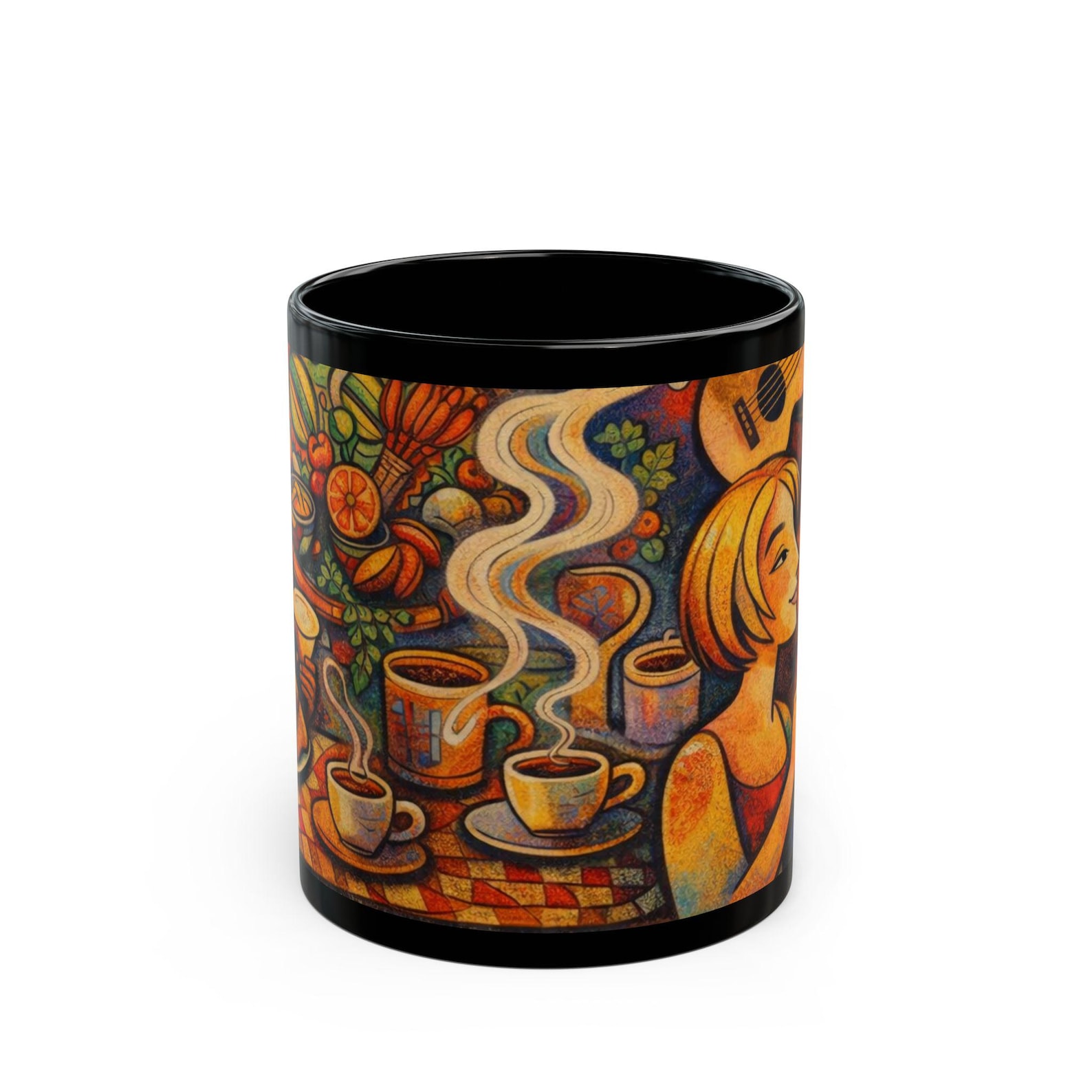 Global Village Coffeehouse Memphis GVC Design Couple Sharing Coffee Mug ...