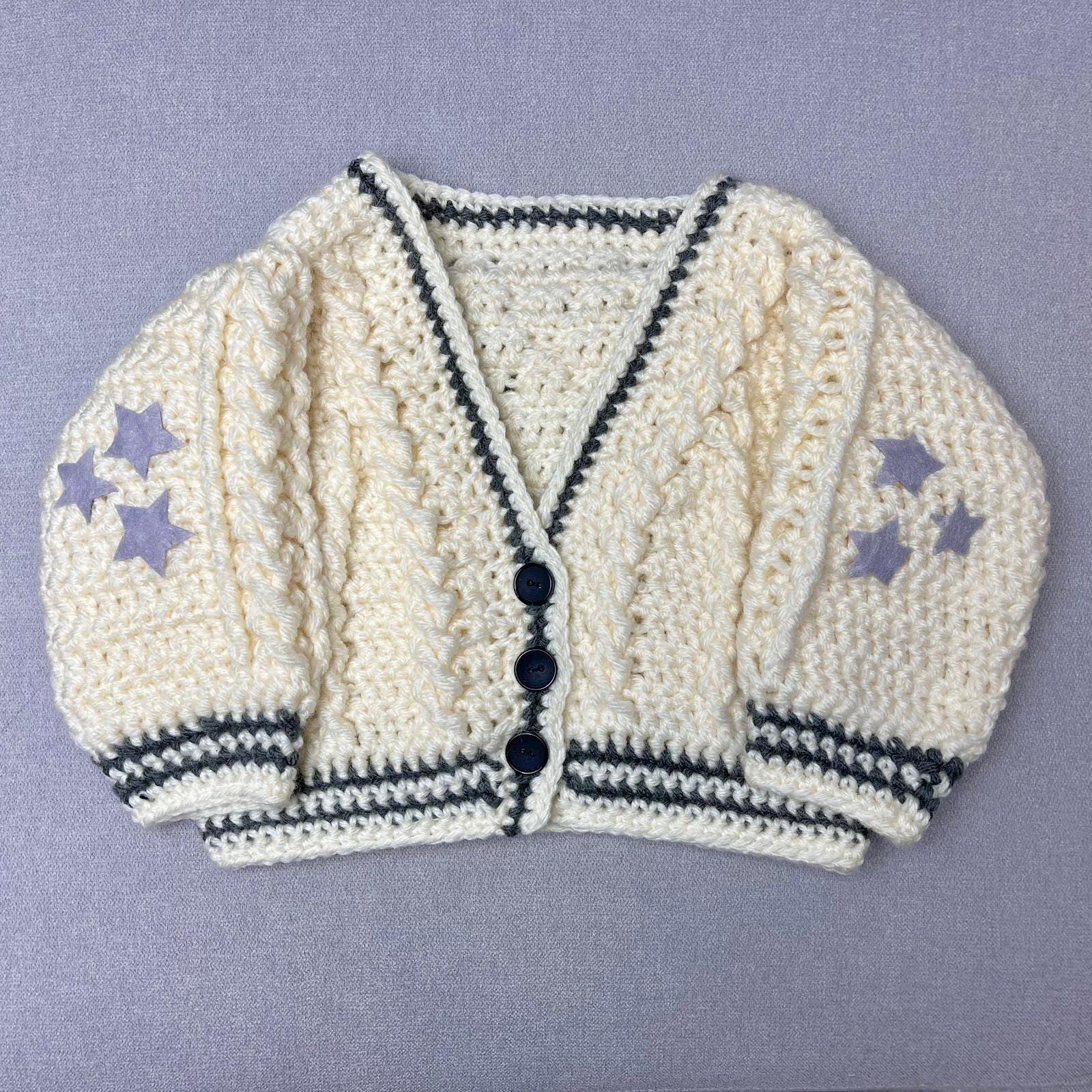 Taylor Inspired Cardigan PATTERN for Babies 3-9 Months - Etsy