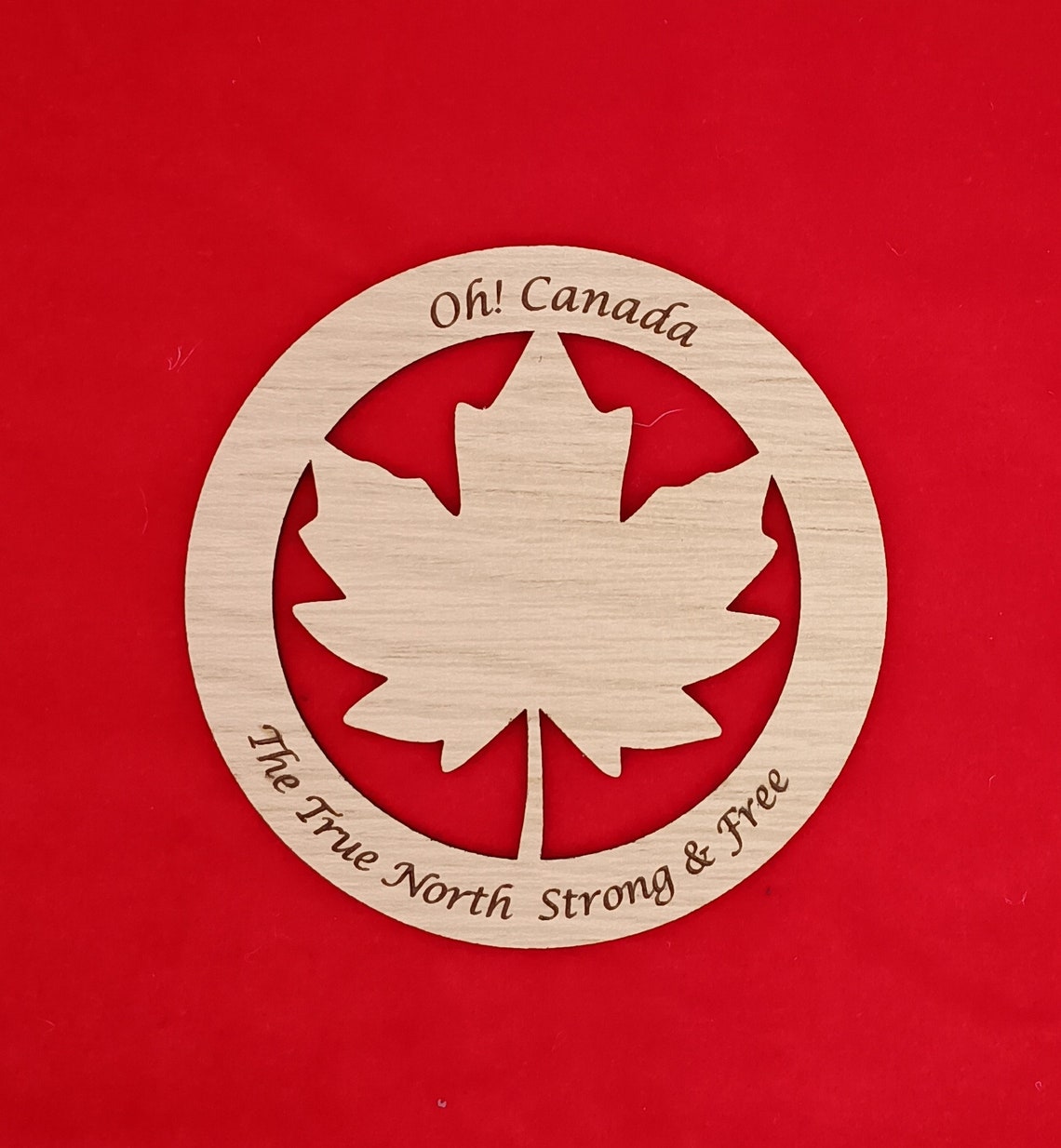 Oh Canada Coasters Digital File, Svg. Glowforge, - Etsy